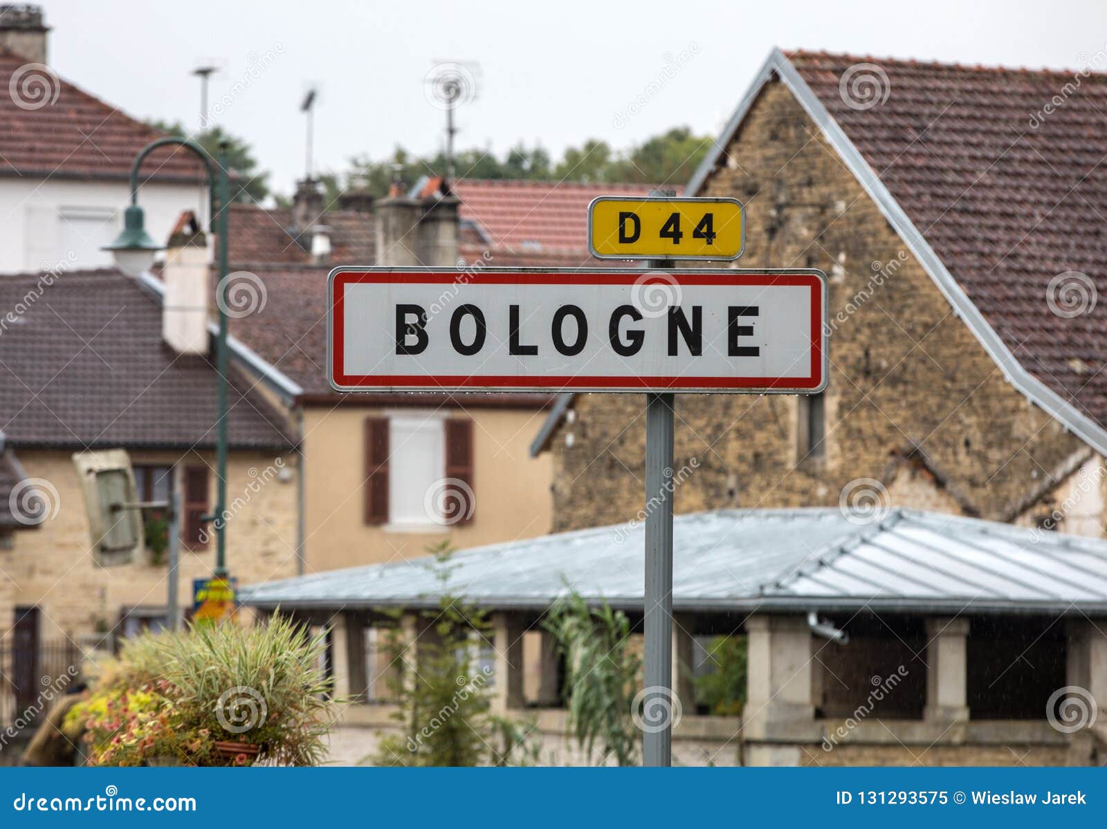 Beginning of a Built Up Area in Bologne, France Editorial Image - Image ...