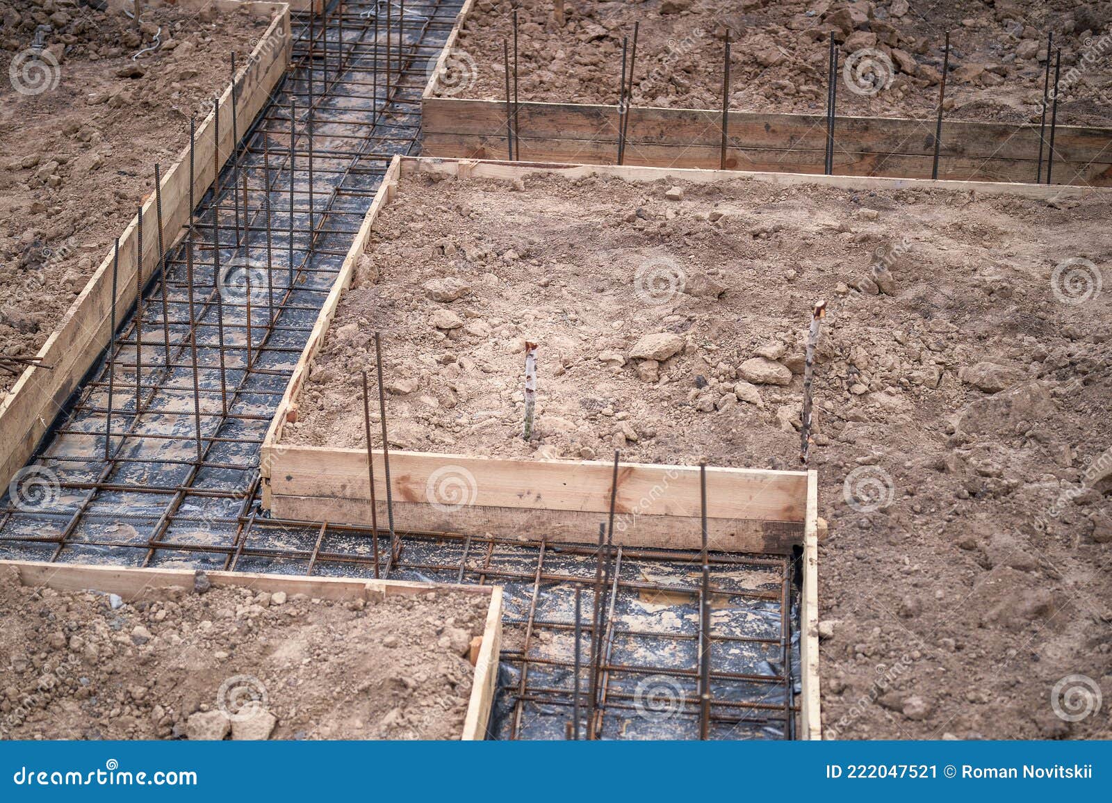 The Beginning of the Construction of the House with the Preparation of ...
