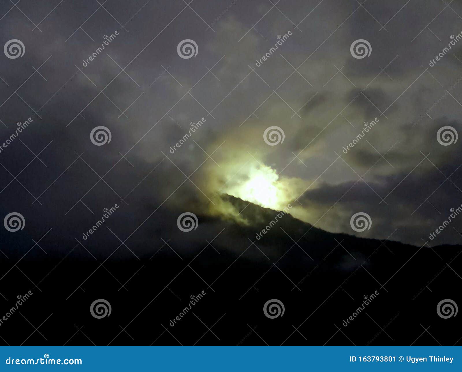 Beginning Of The Day And Ending Of The Day Sun Rays Falls On The Peak ...