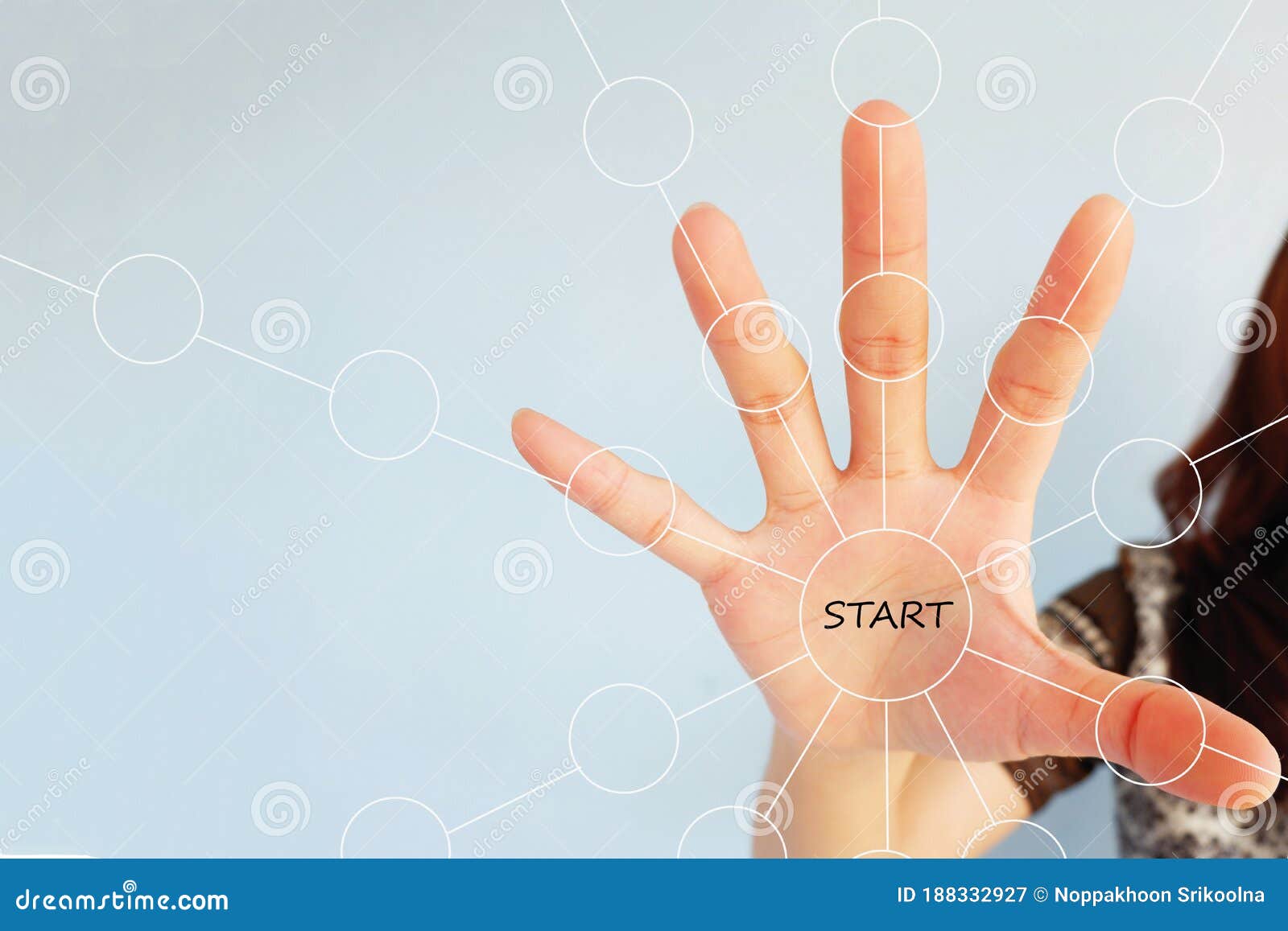 The Beginning of Everything Must Be Planned To Succeed Stock Image ...