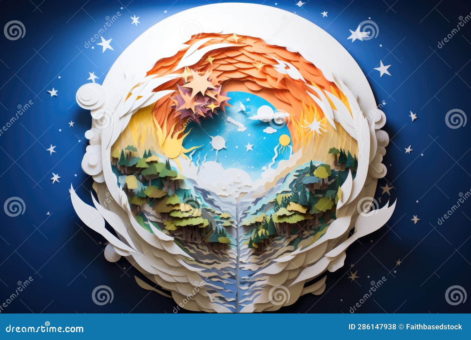 "in the Beginning God Created the Heavens and the Earth" Genesis 1:1 ...