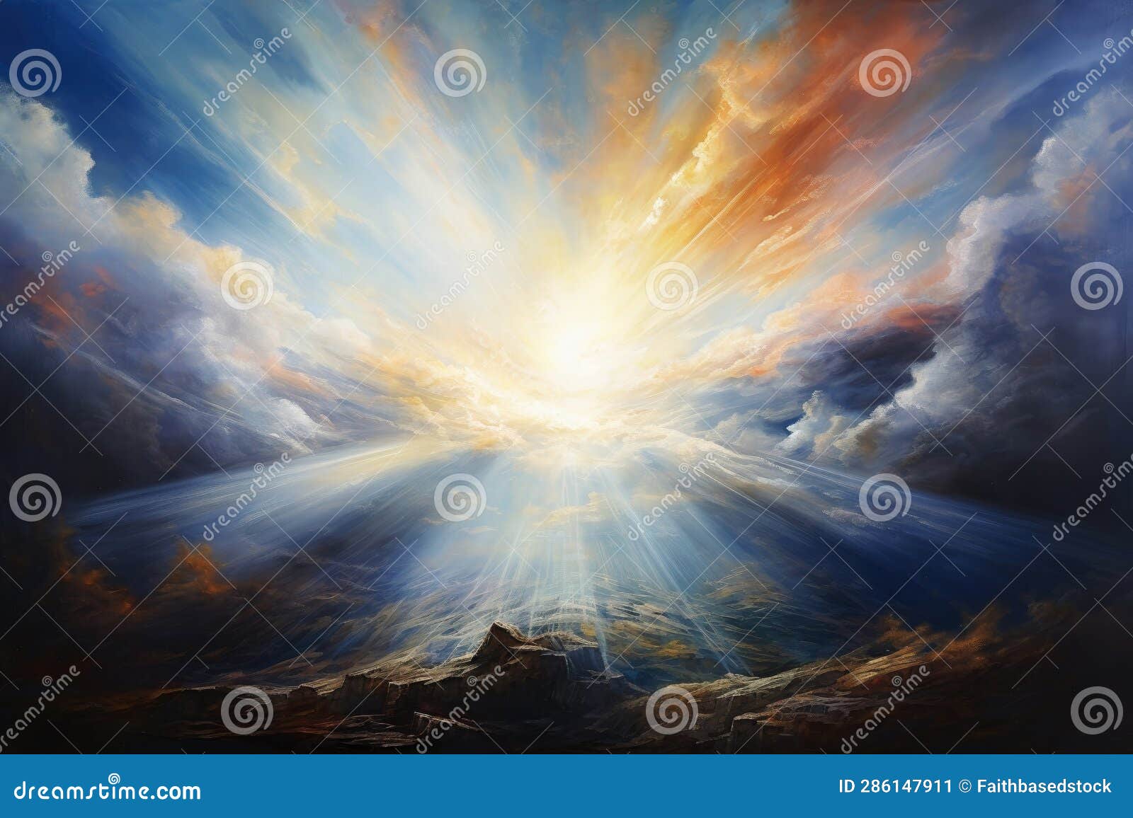 "in the Beginning God Created the Heavens and the Earth" Genesis 1:1 ...