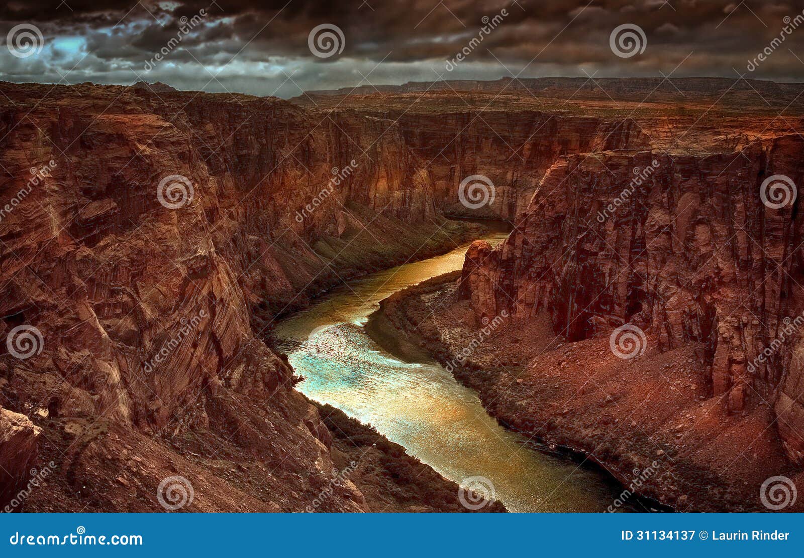 Beginning of Grand Canyon stock image. Image of sunset - 31134137