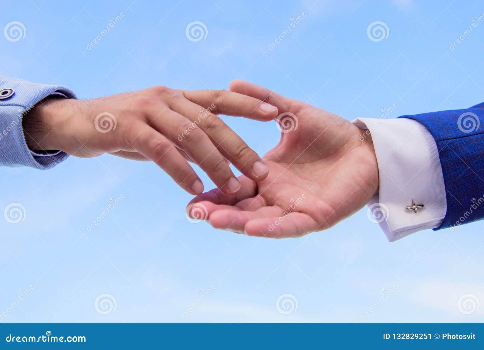 Beginning of Partnership and Interaction in Business. Startup Project ...