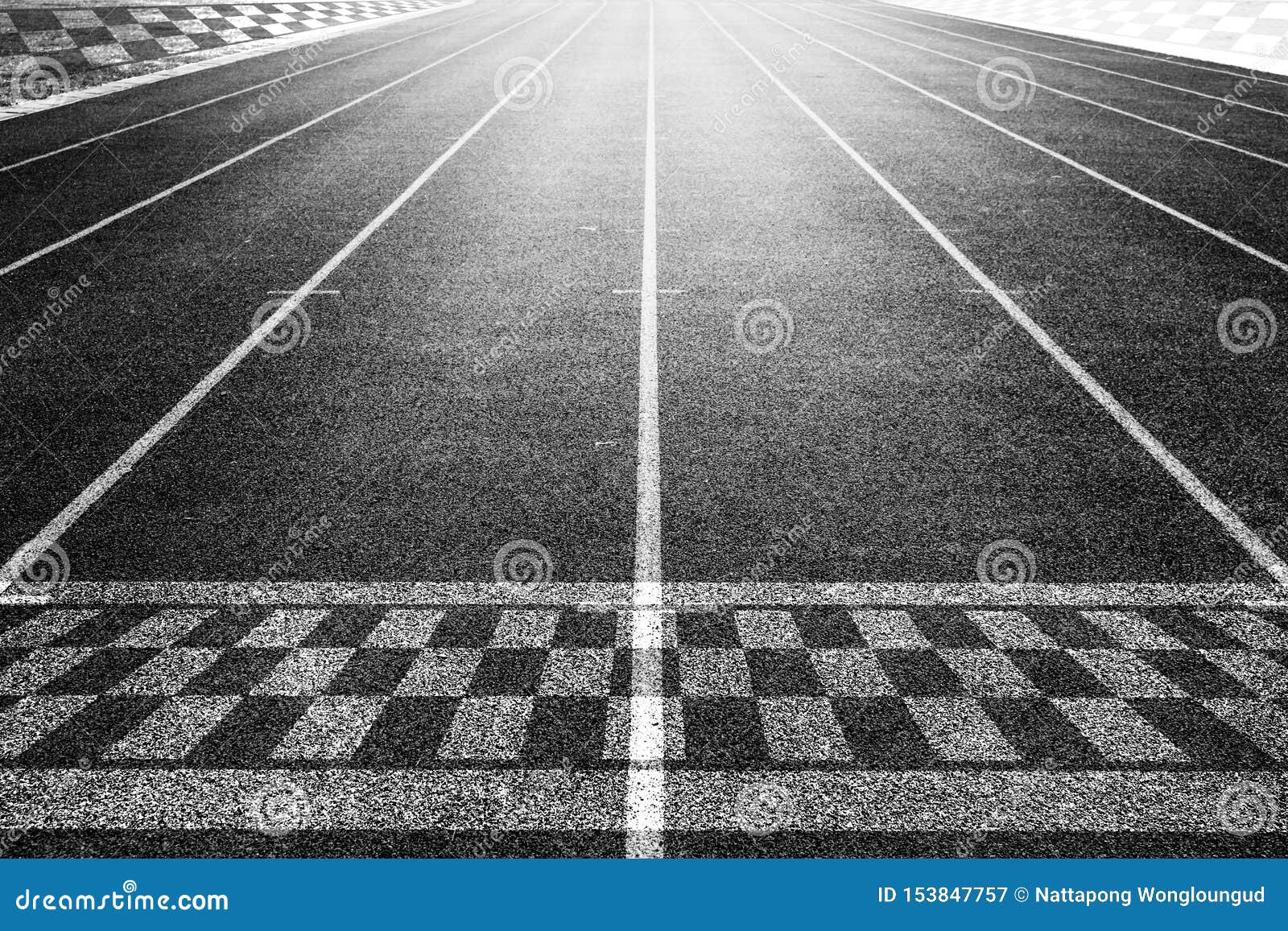 The Beginning of Racing on the Road Racetrack Background Stock ...