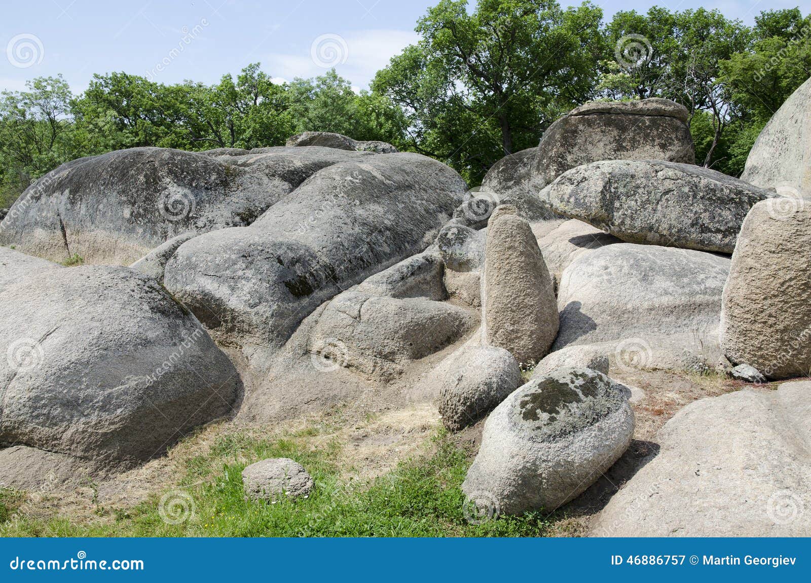 Beglik Tash Megaliths - Natural Rock Formation, Prehistoric Rock ...