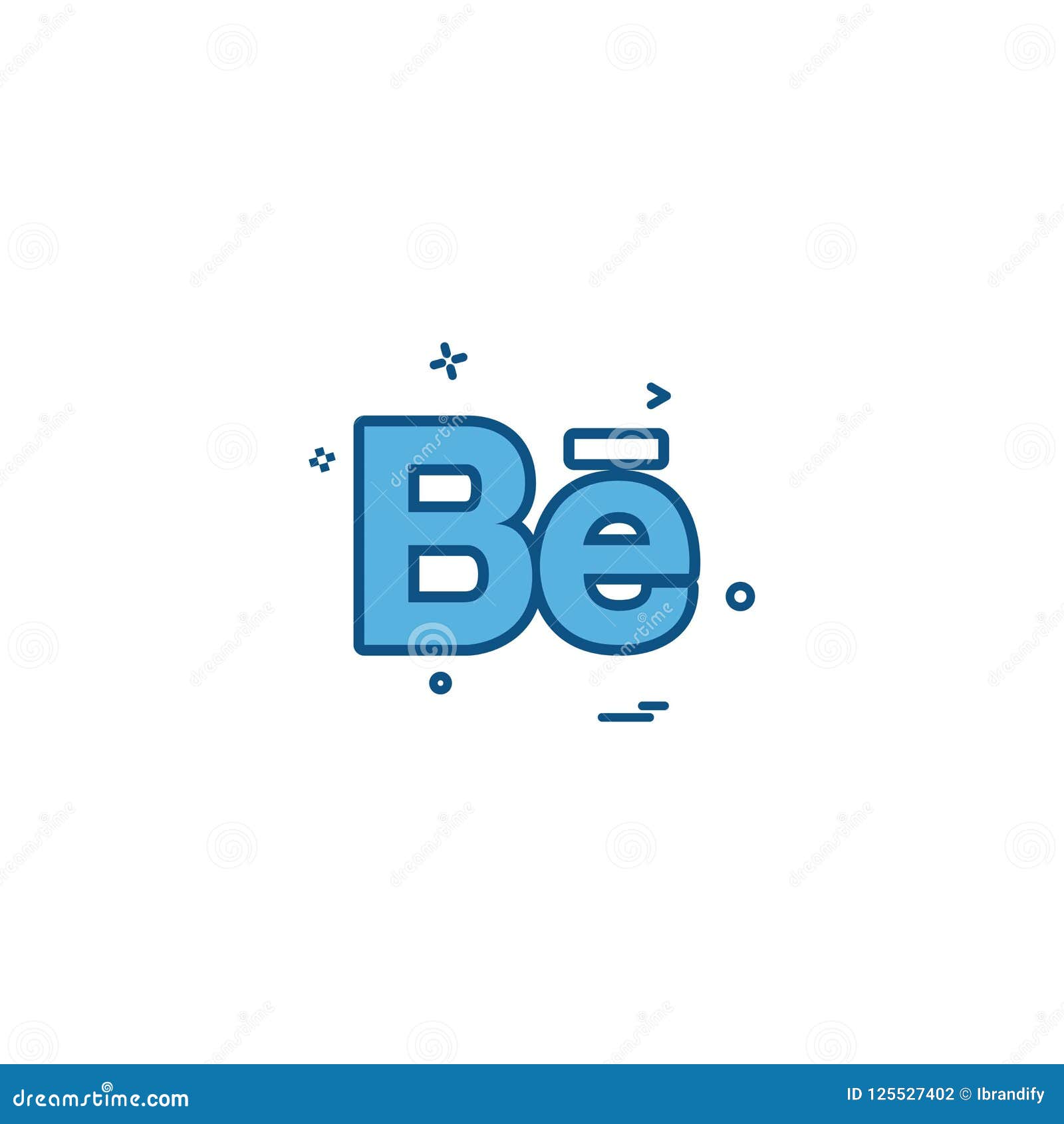 Behance icon design vector editorial photography. Illustration of ...