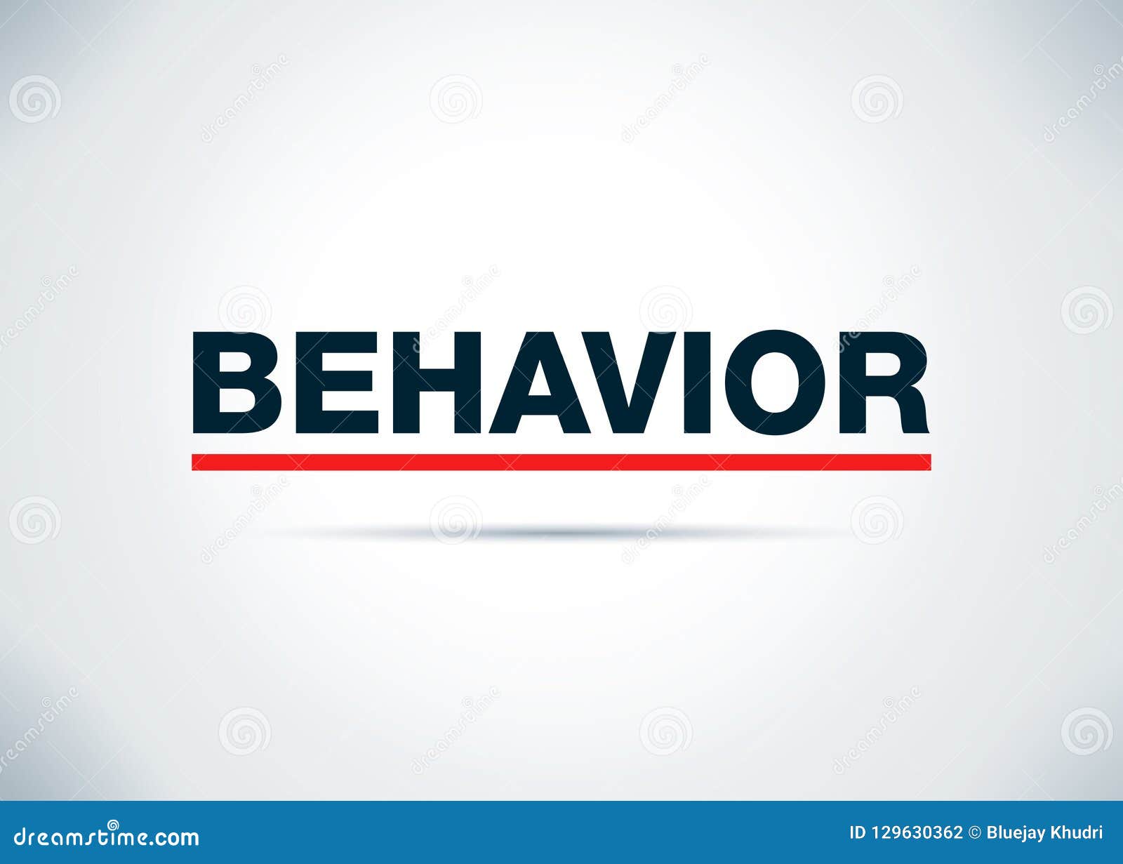 Behavior Abstract Flat Background Design Illustration Stock ...