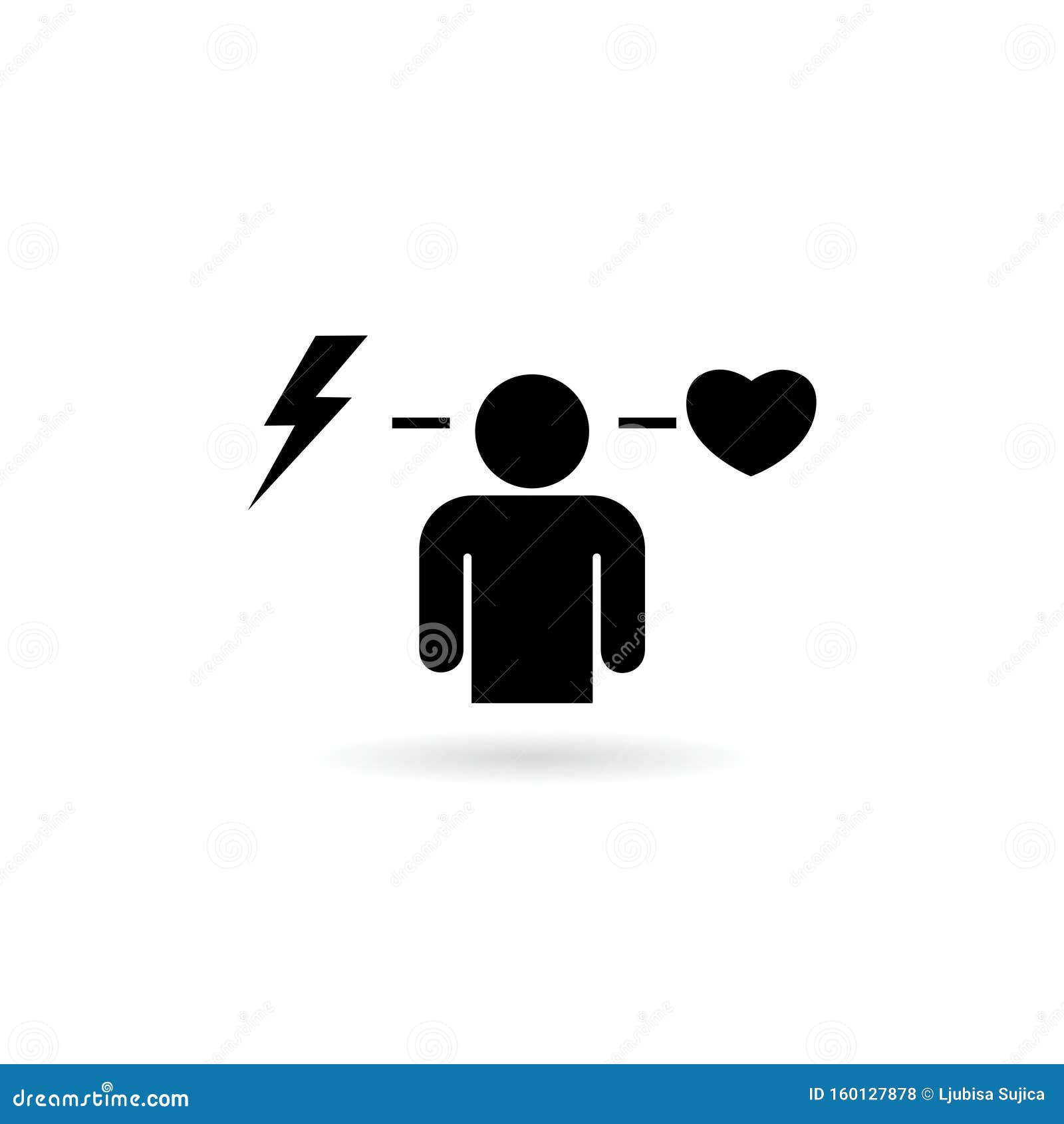 Behavior Icon Isolated on White Background Stock Vector - Illustration ...