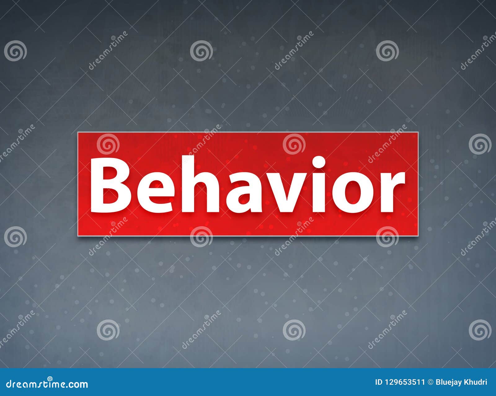 Behavior Red Banner Abstract Background Stock Illustration ...