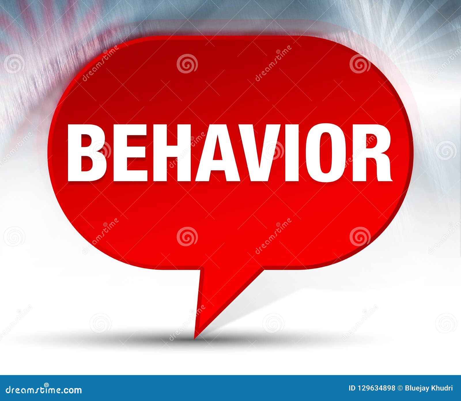 Behavior Red Bubble Background Stock Illustration - Illustration of ...