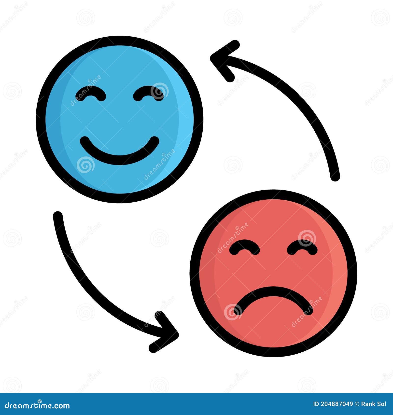 Behavior Patterns Vector Infographic Template Stock Photo ...