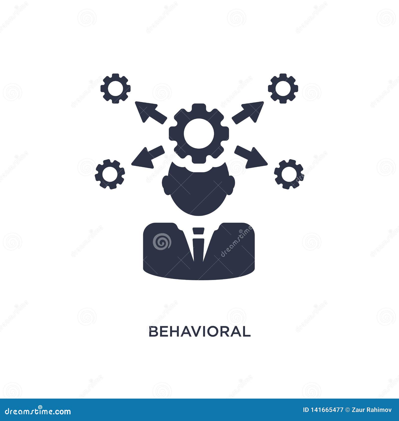 Behavioral Competency Icon on White Background. Simple Element ... Behavioral Competency Icon on White Background. Simple Element ...