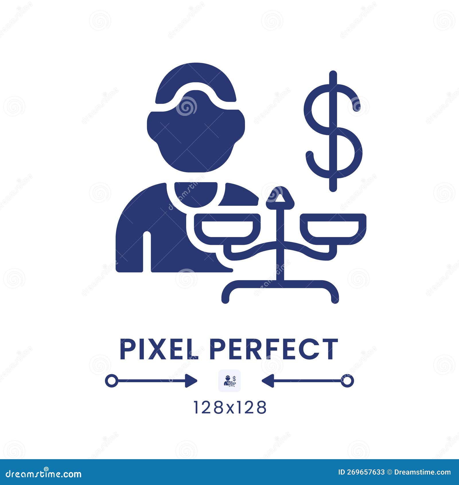 Behavioral Economics Line Icons Collection. Incentives, Irrationality ...