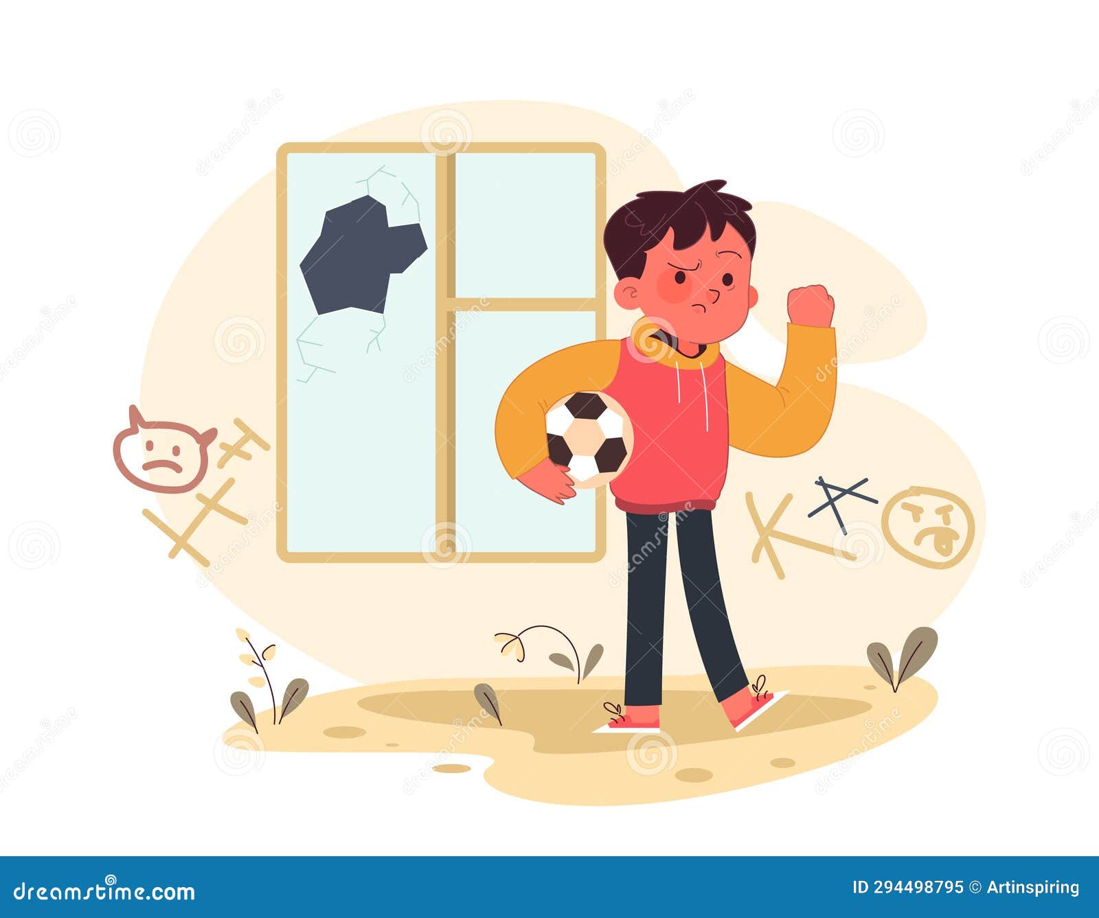 Behavioral Isolation Vector Illustration Collection Set. Explanation ...