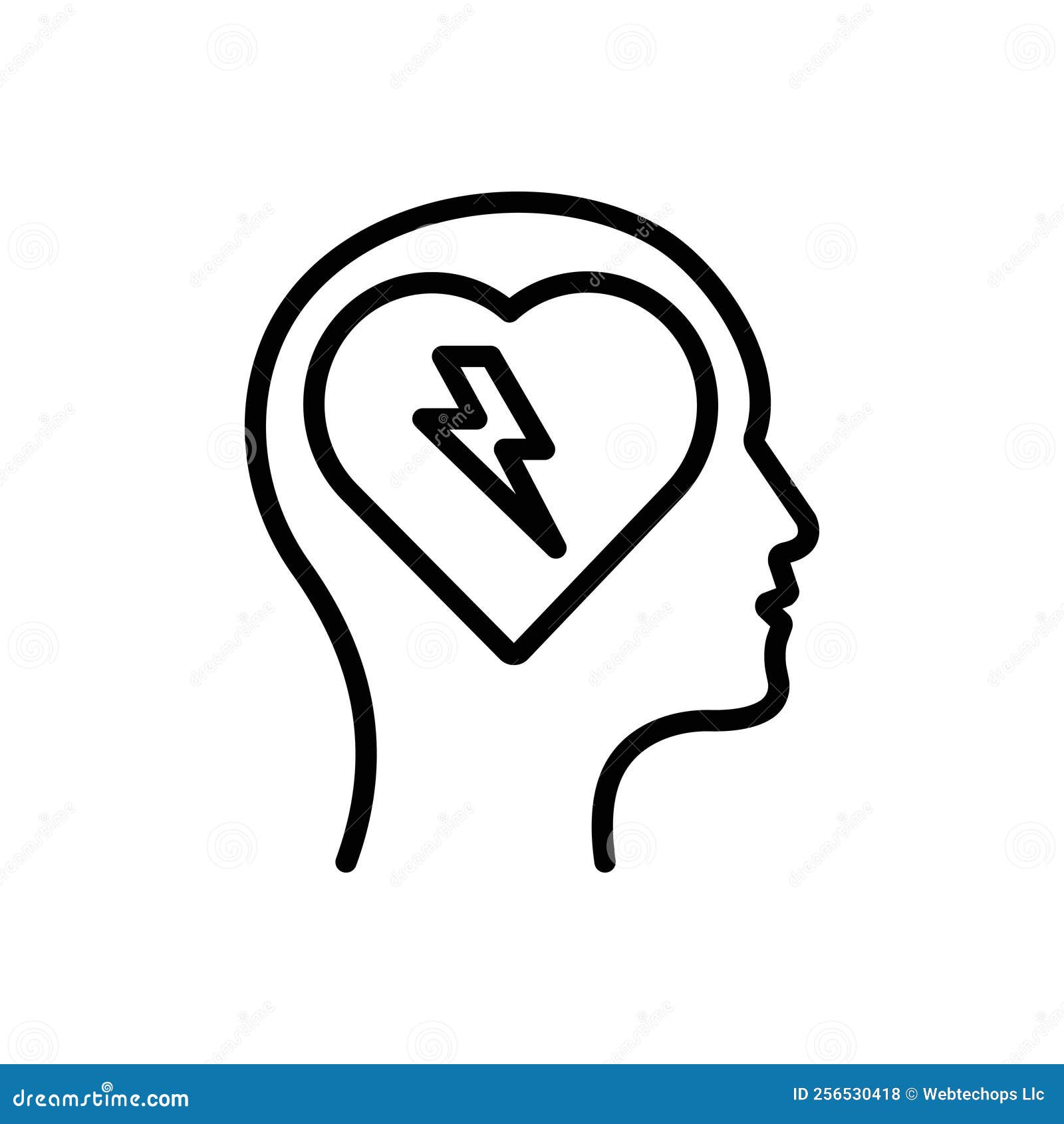 Black Line Icon for Behaviour, Conduct and Demeanor Stock Vector ...