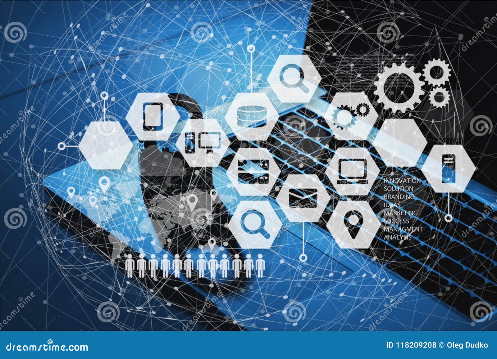 Beheer stock foto. Image of analitisch, zaken, kenmerken - 118209208