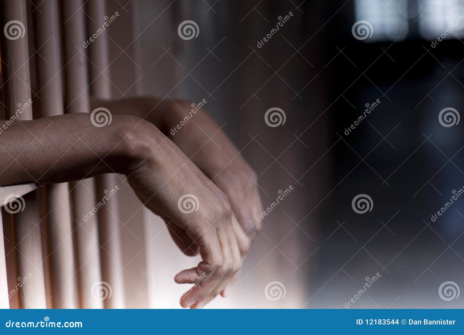 Behind Bars stock photo. Image of prison, criminal, crime - 12183544