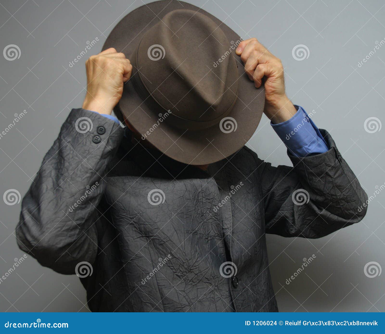 Behind Hat Stock Photo | CartoonDealer.com #1206024