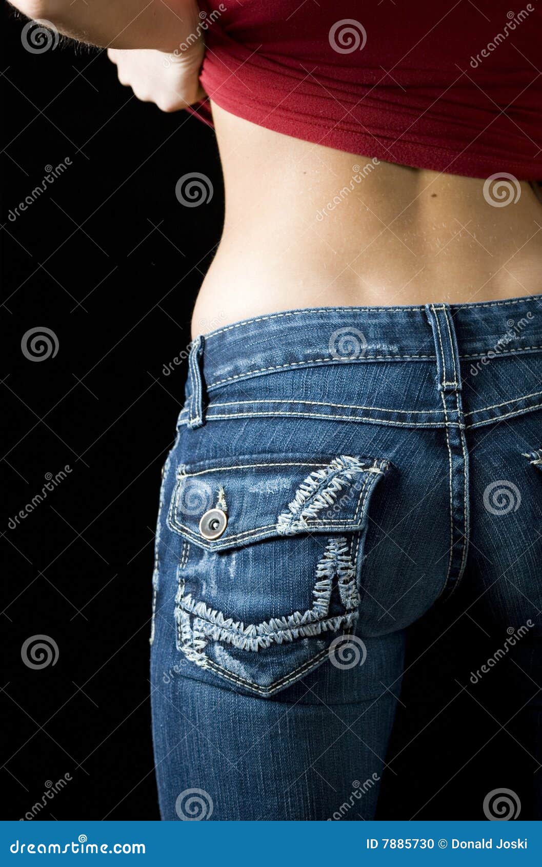Behind the jeans stock photo. Image of nineteen, stand - 7885730