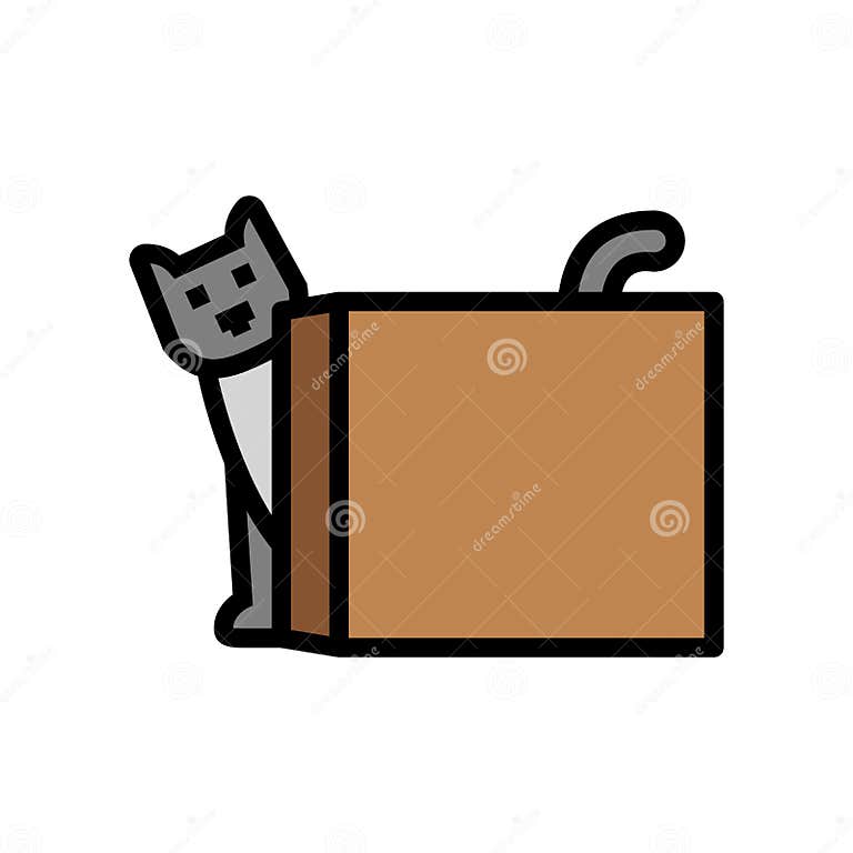 Behind Preposition English Color Icon Vector Illustration Stock Vector ... Behind Preposition English Color Icon Vector Illustration Stock Vector ...