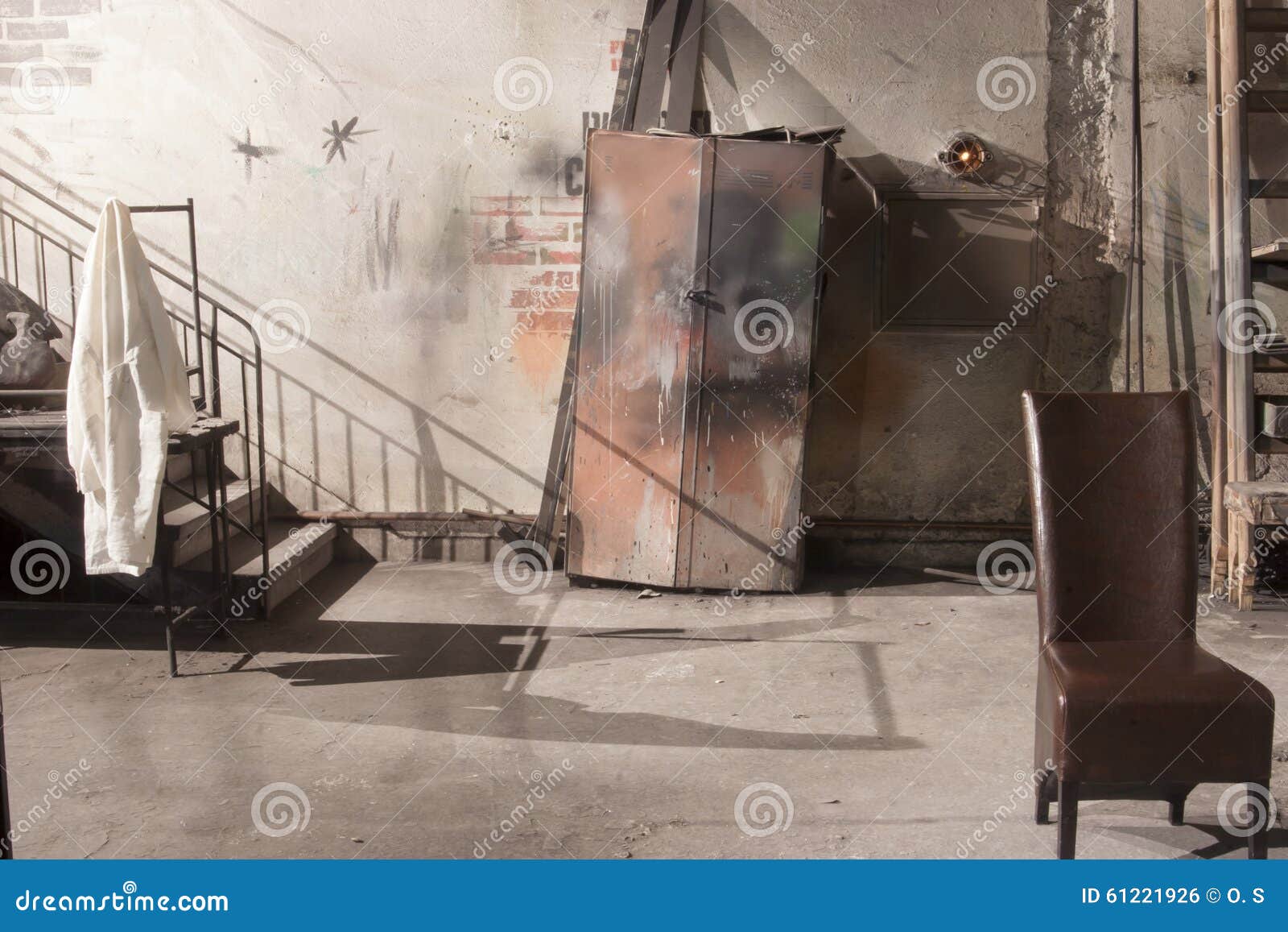 Behind the Scene-Inside a Theater Room Stock Photo - Image of bricks ...
