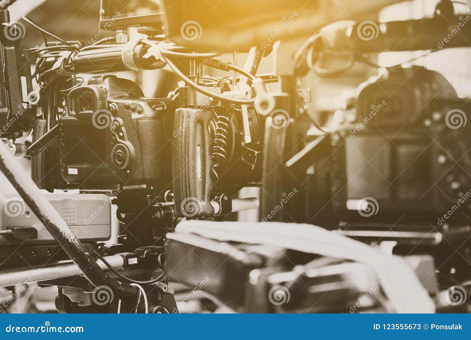 Behind the scene stock image. Image of scenes, industry - 123555673