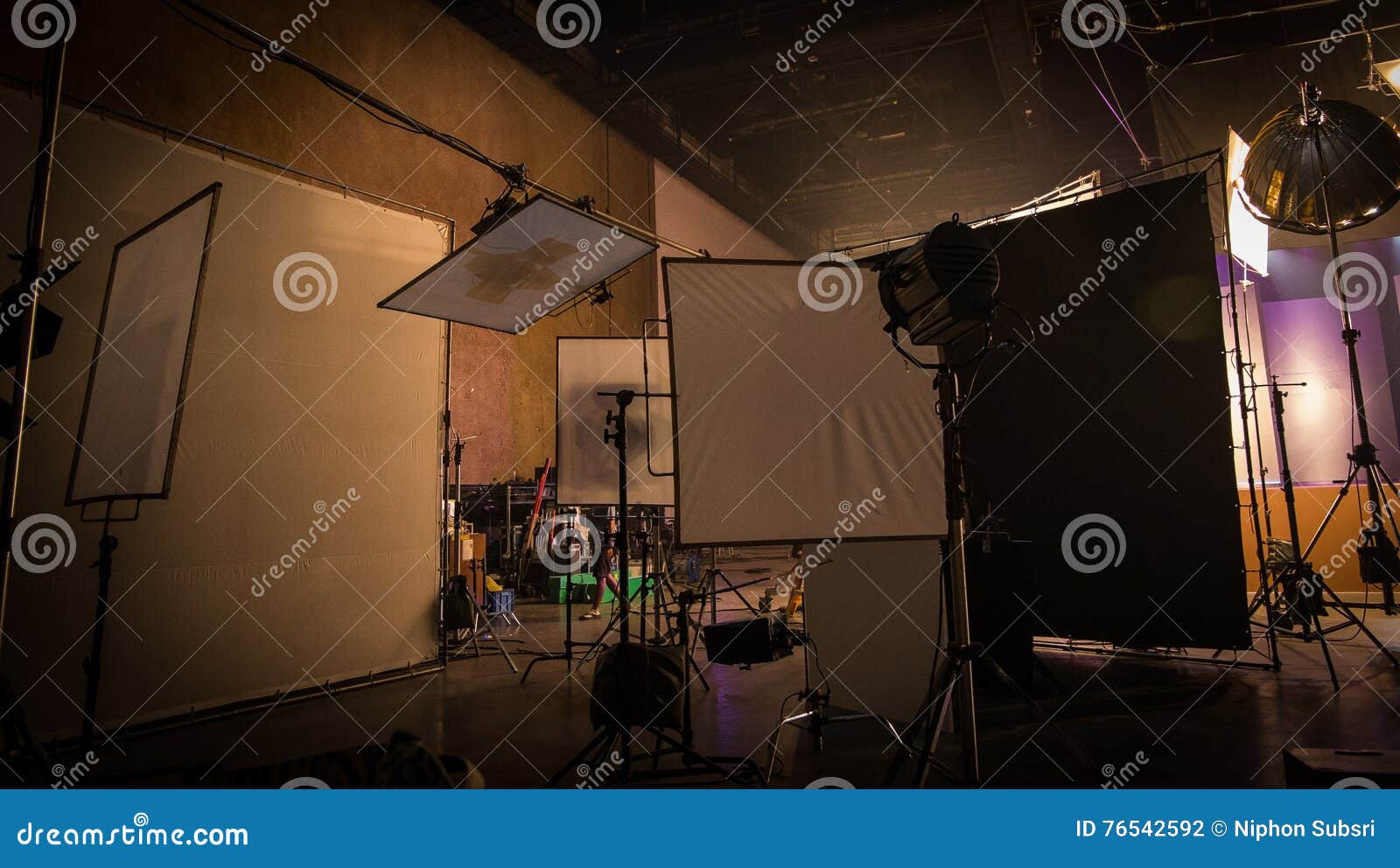 Behind the scenes stock photo. Image of studio, fashion - 76542592