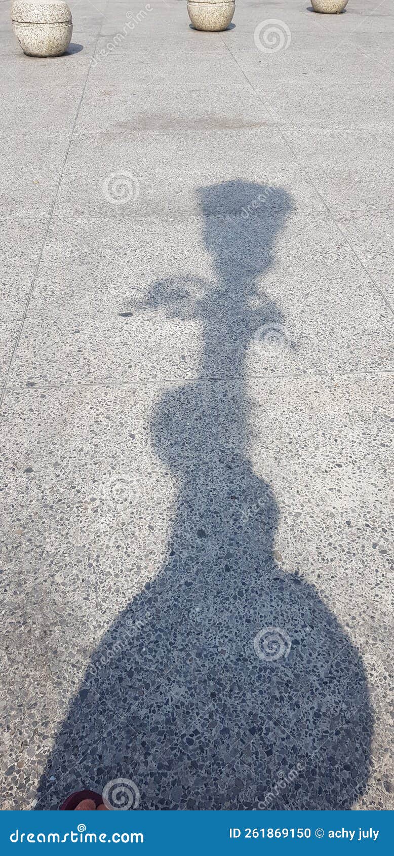 Behind the shadow stock photo. Image of lane, wall, asphalt - 261869150