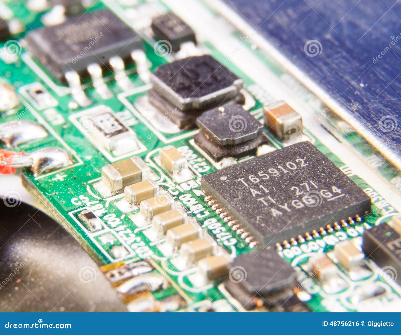 Behind the Touch Screen stock photo. Image of internet - 48756216