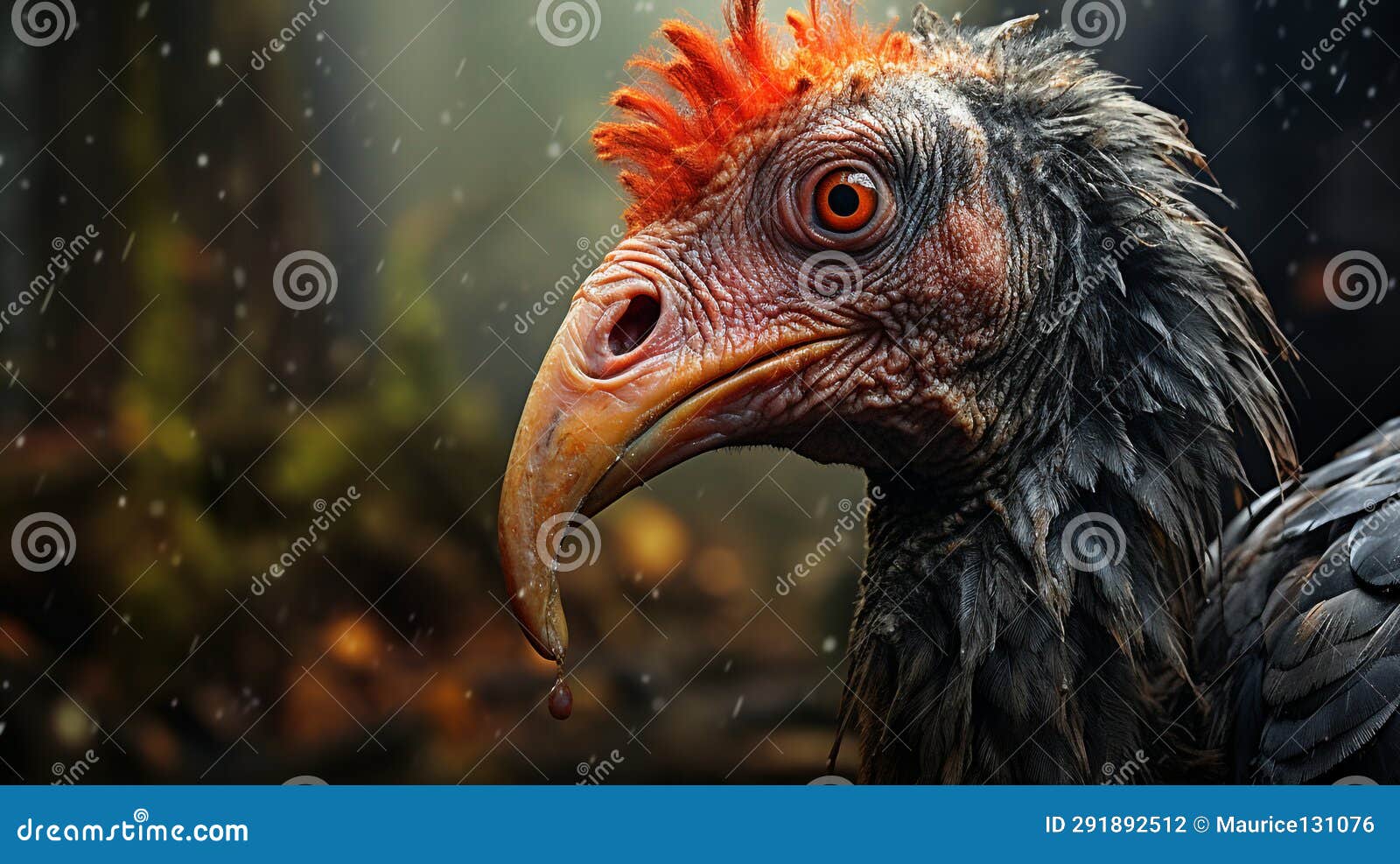 Resurrected Dodo: an AI Recreation Stock Illustration - Illustration of ...