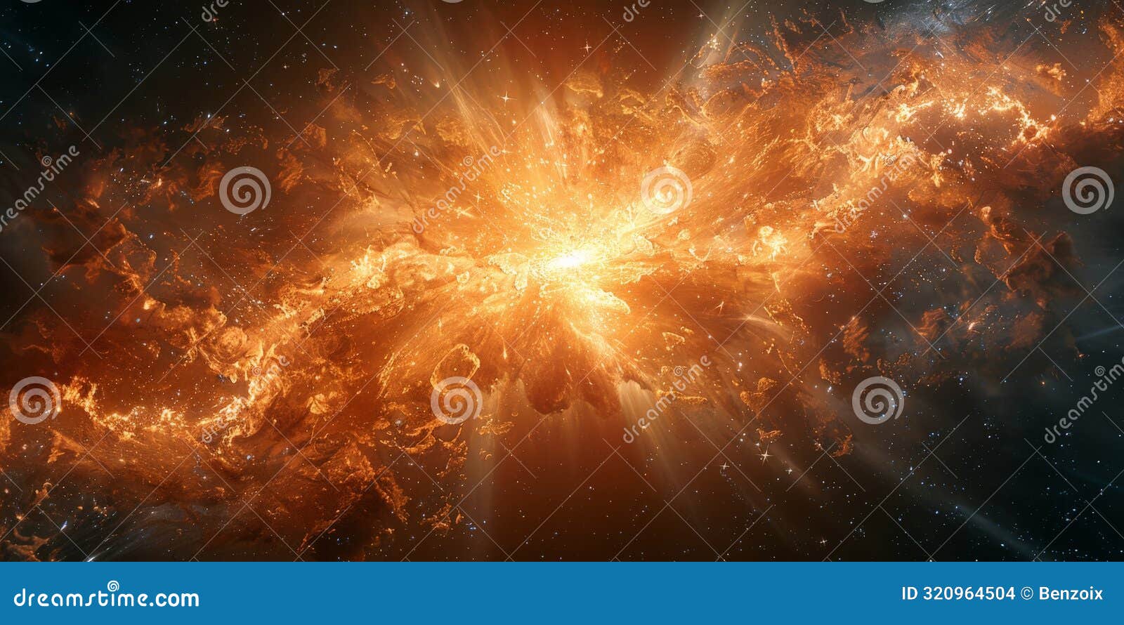 Behold the Stunning Galactic Explosion, an Epic Cosmic Phenomenon in ...