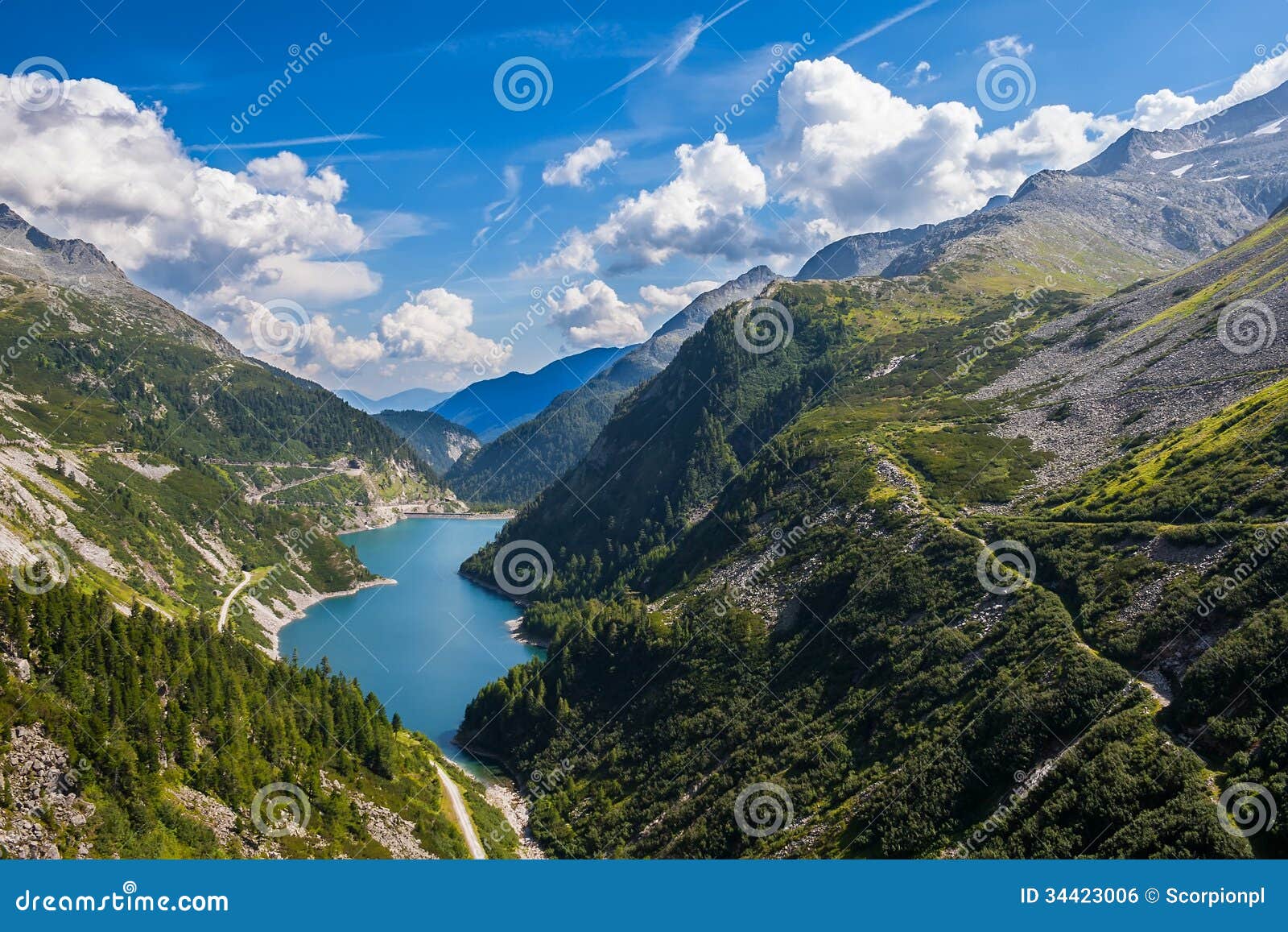 Bei Mountain View - Maltatal, Austria. Fotografia Stock - Immagine di ...