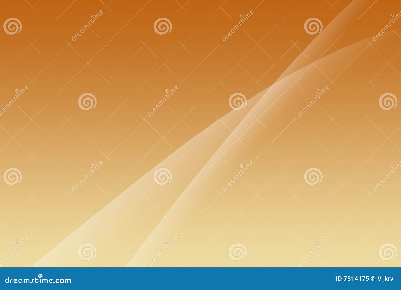 Beige Abstract Layer Overlaps Illustration With Golden Line Wave ...