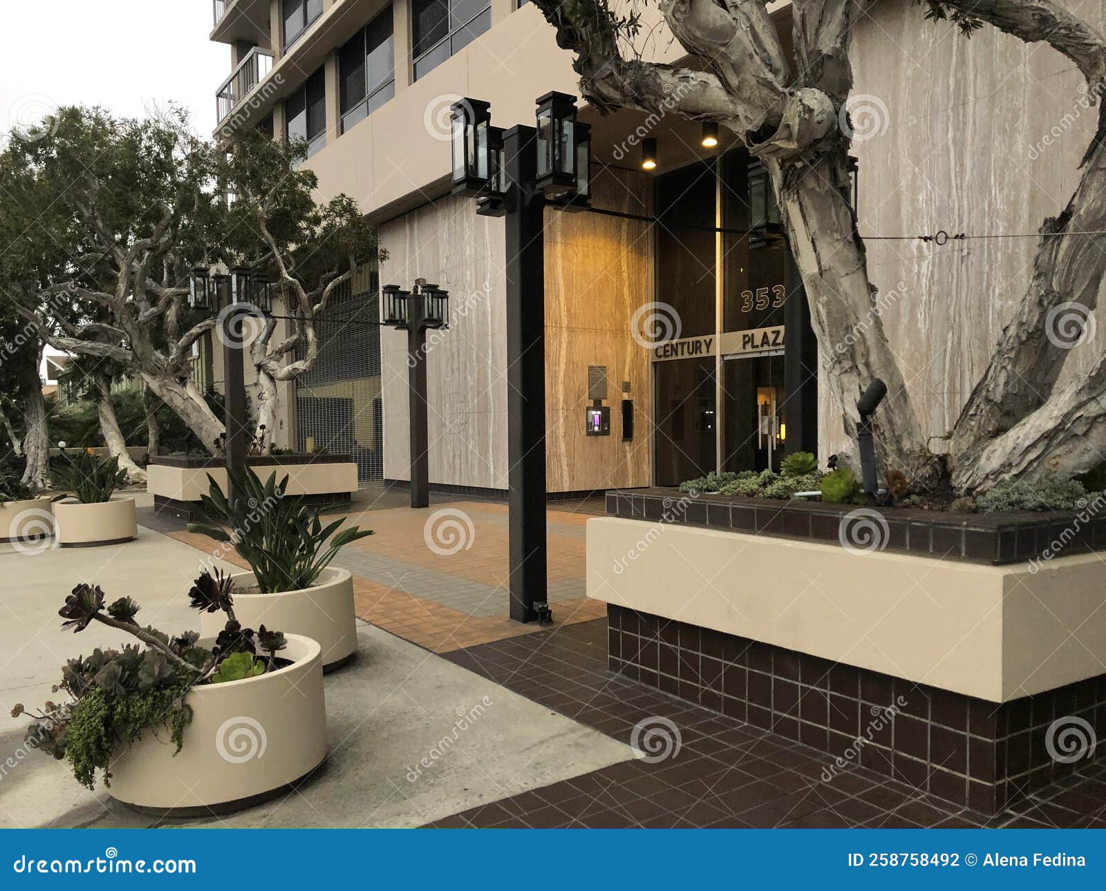 Beige Architecture of American Buildings Editorial Photography - Image ...