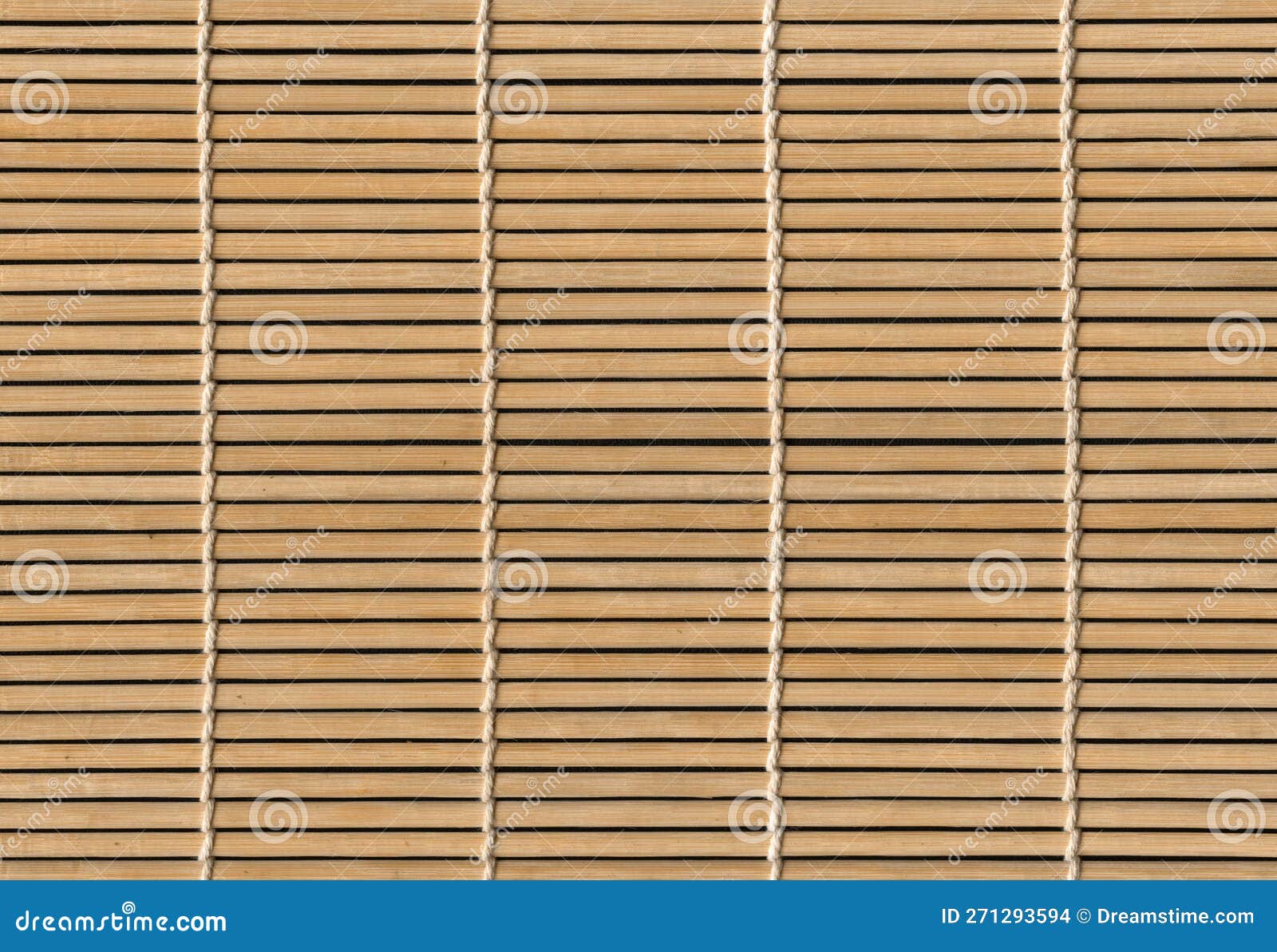 Beige Asian Bamboo Mat Texture. Horizontal Background Stock Photo ...