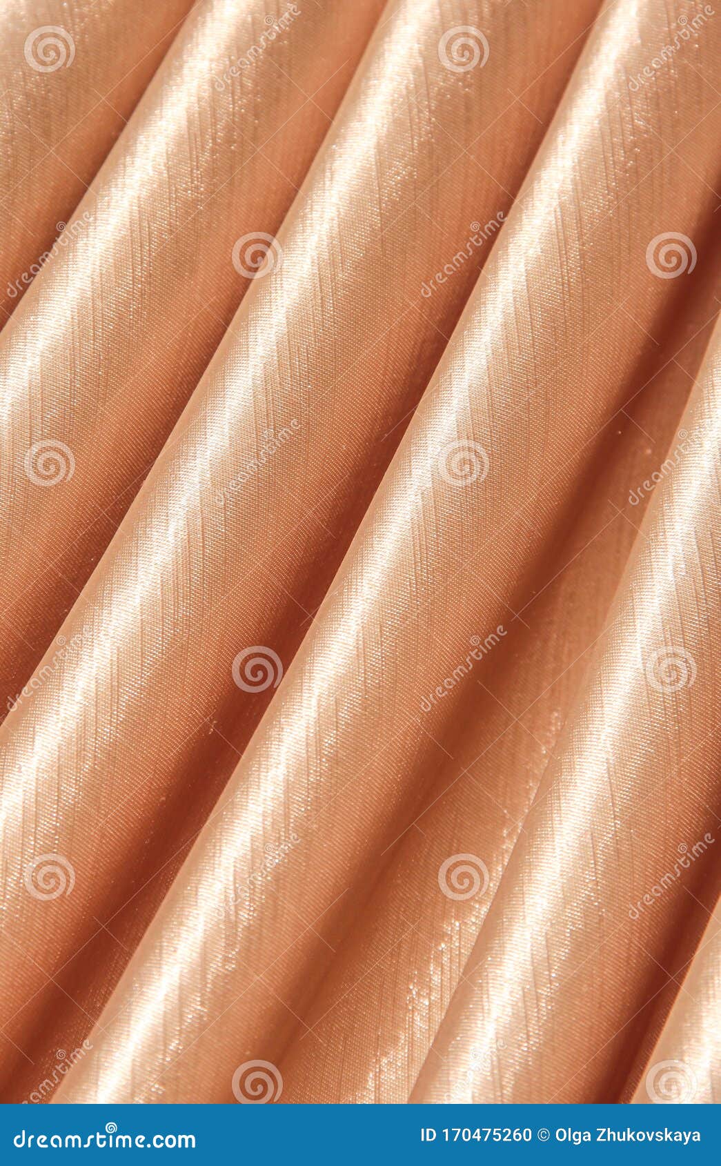 Beige Background of Curtains Draped with Waves Stock Photo - Image of ...