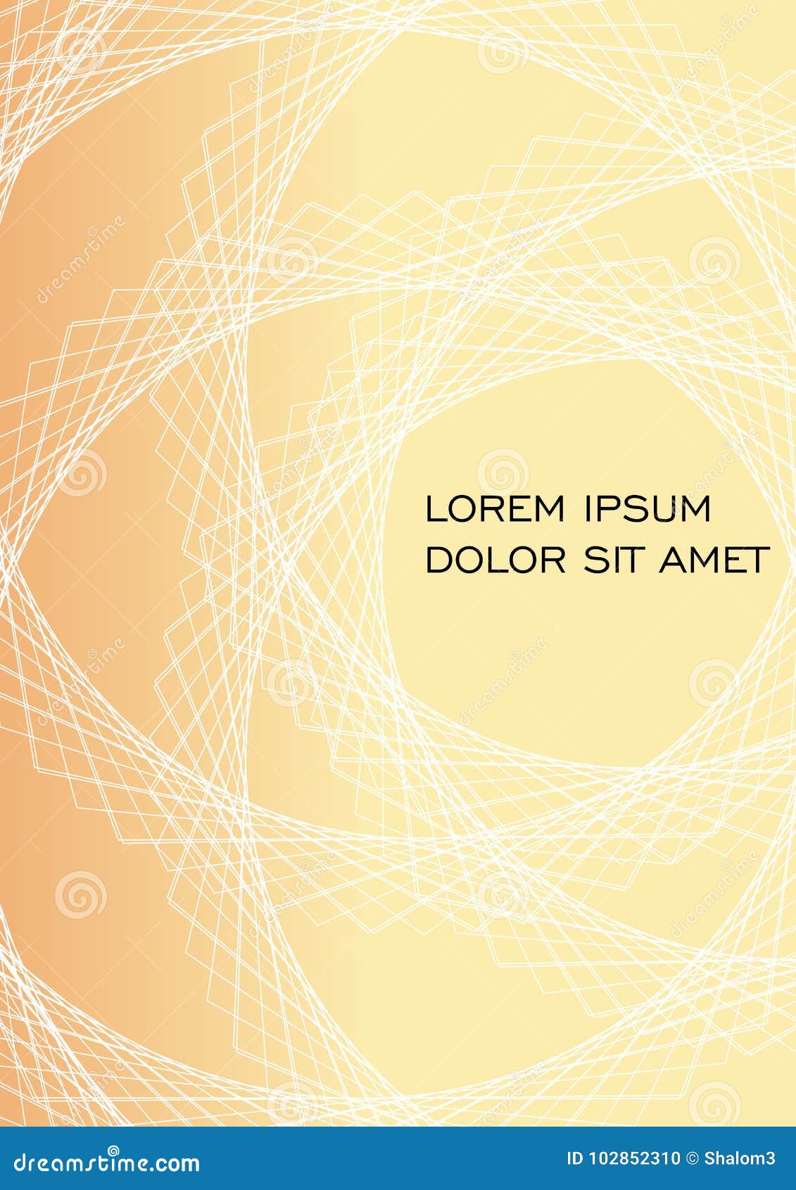 Beige Background Template with Multiple White Line Patterns Stock ...