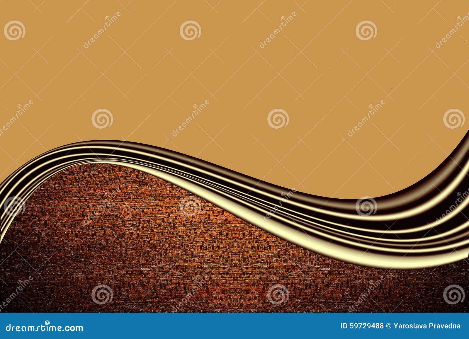 Beige Background with Wavy Pattern Stock Photo - Image of abstract ...