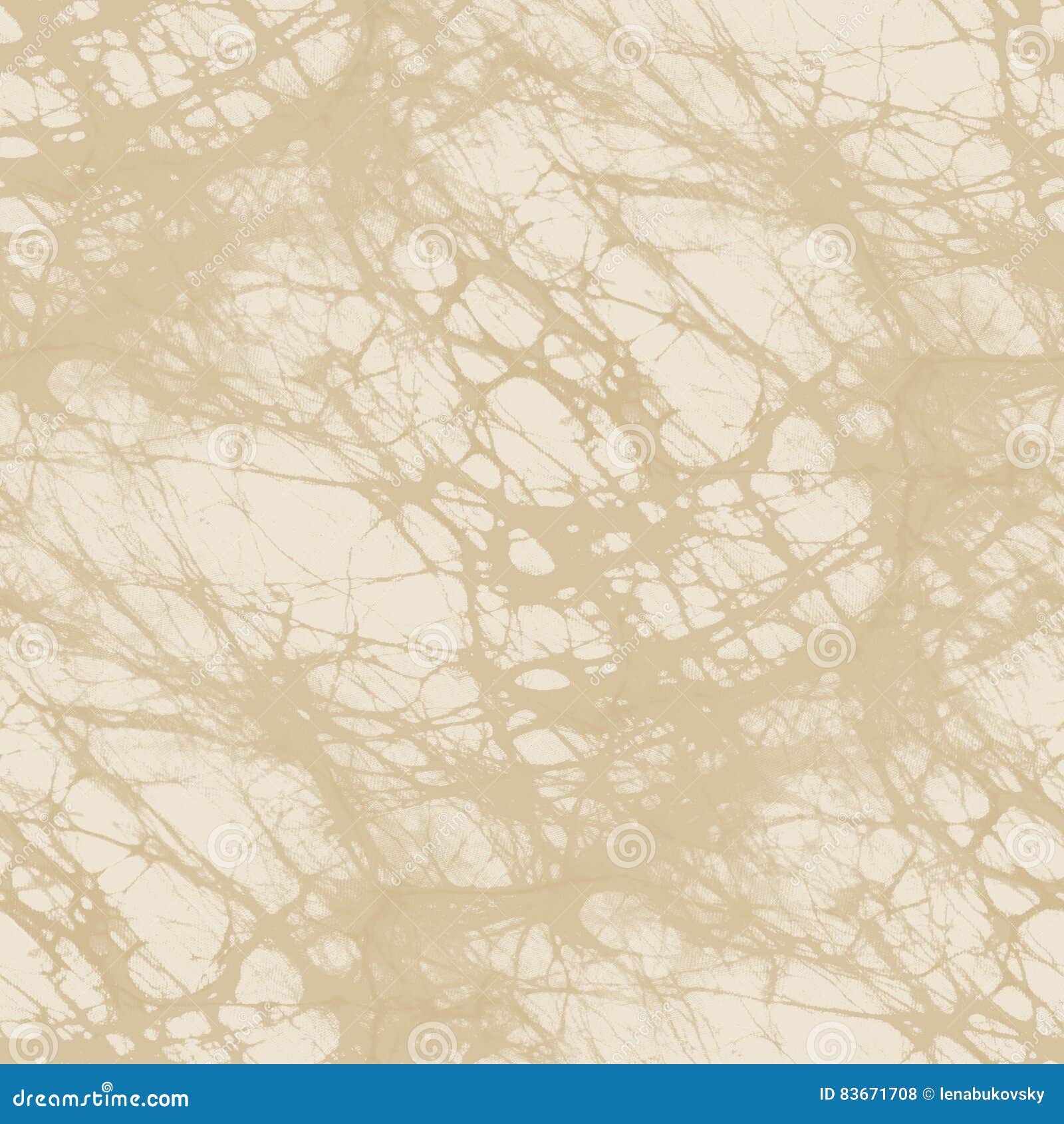 Beige Batik Fabric Texture - Seamless Tile Stock Illustration ...