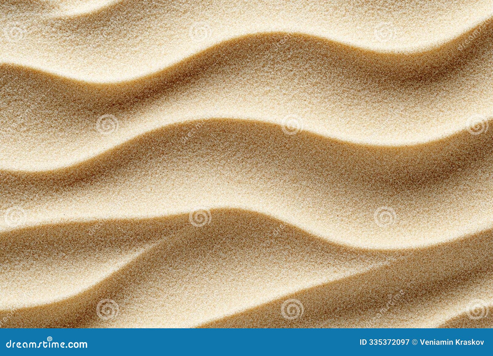 Beige Beach Sand with a Natural Wavy Pattern Stock Illustration ...
