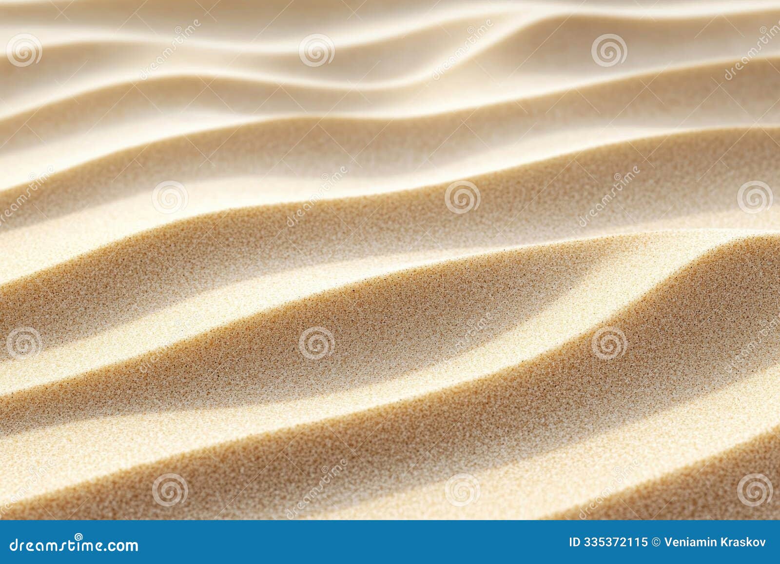Beige Beach Sand with a Natural Wavy Pattern Stock Illustration ...
