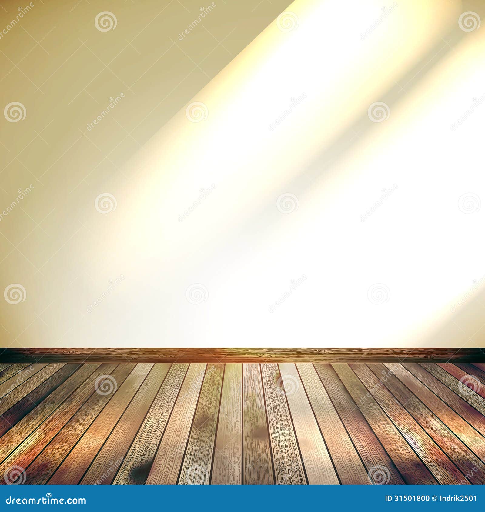 Beige And Blue Bedroom With Wardrobes And Marble Wall. Corner View ...