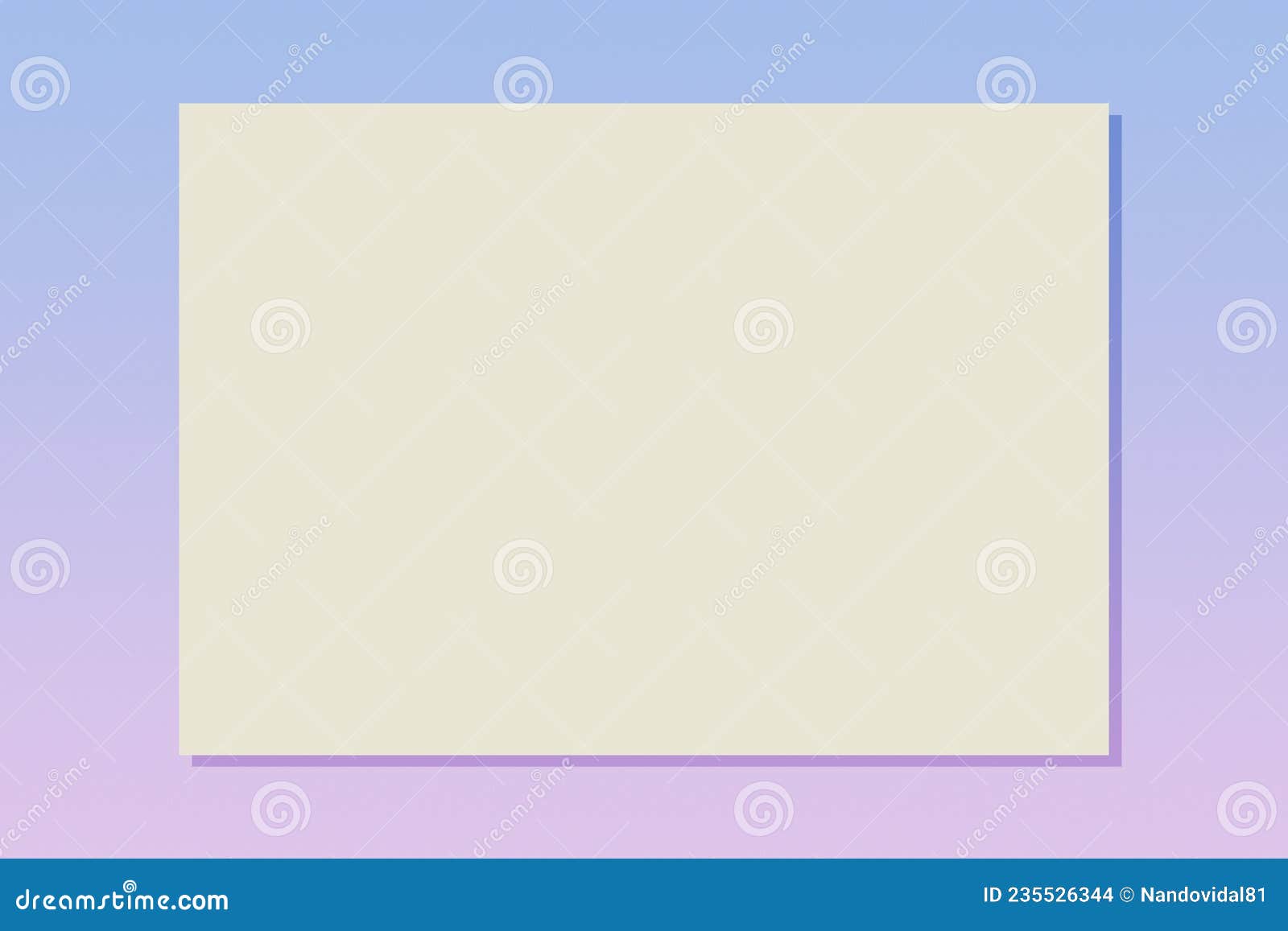 Beige Box on a Gradient Background Stock Illustration - Illustration of ...