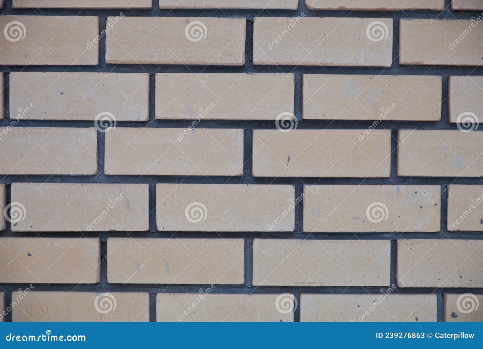 Beige Brick Stone Wall Surface Texture Stock Image - Image of beige ...