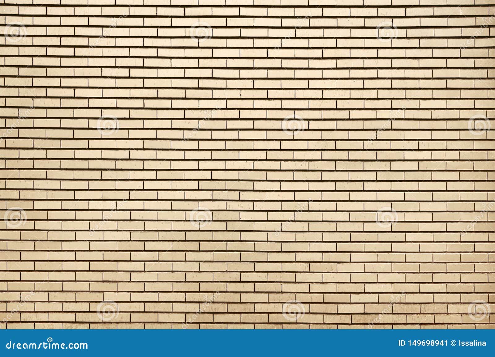 Beige Brick Wall Background Texture Stock Image - Image of texture ...