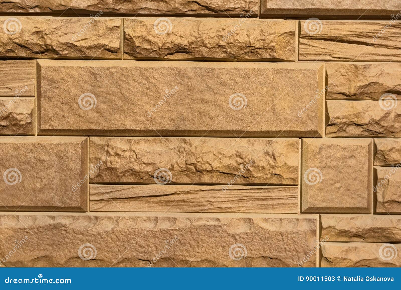 Beige Brick Wall Background Texture Stock Image - Image of regular ...