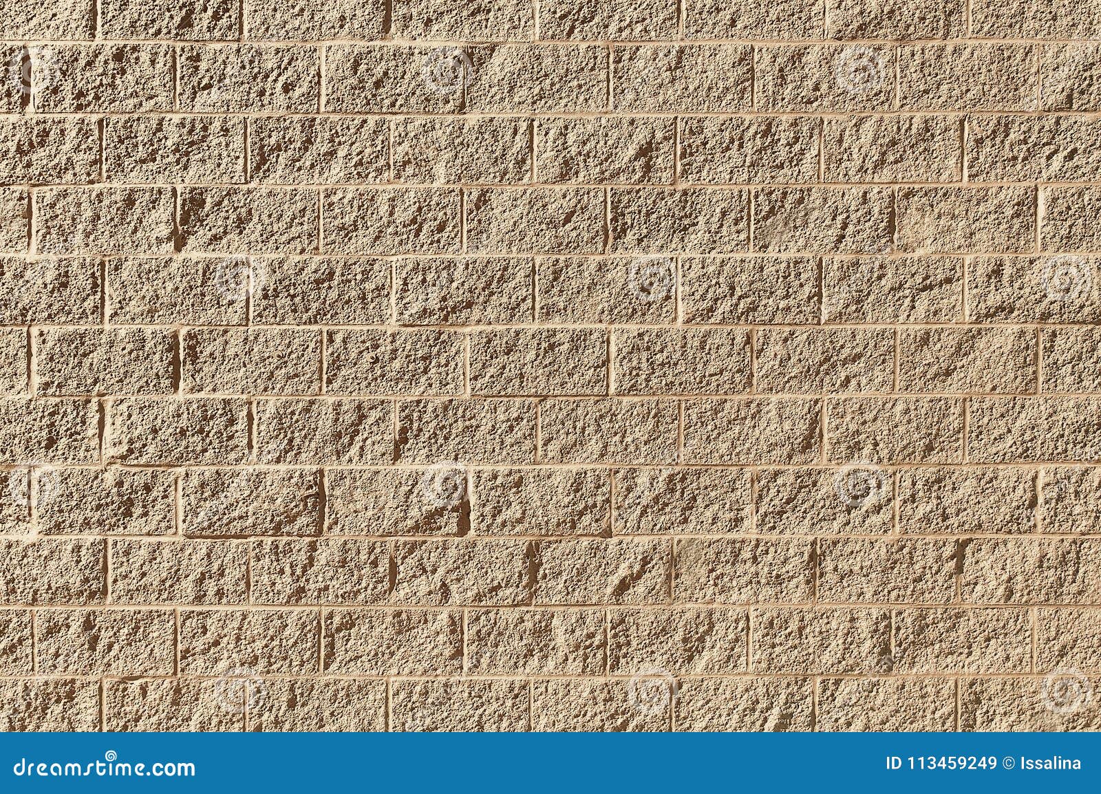 Beige Brick Wall Background Texture Stock Image - Image of wall ...
