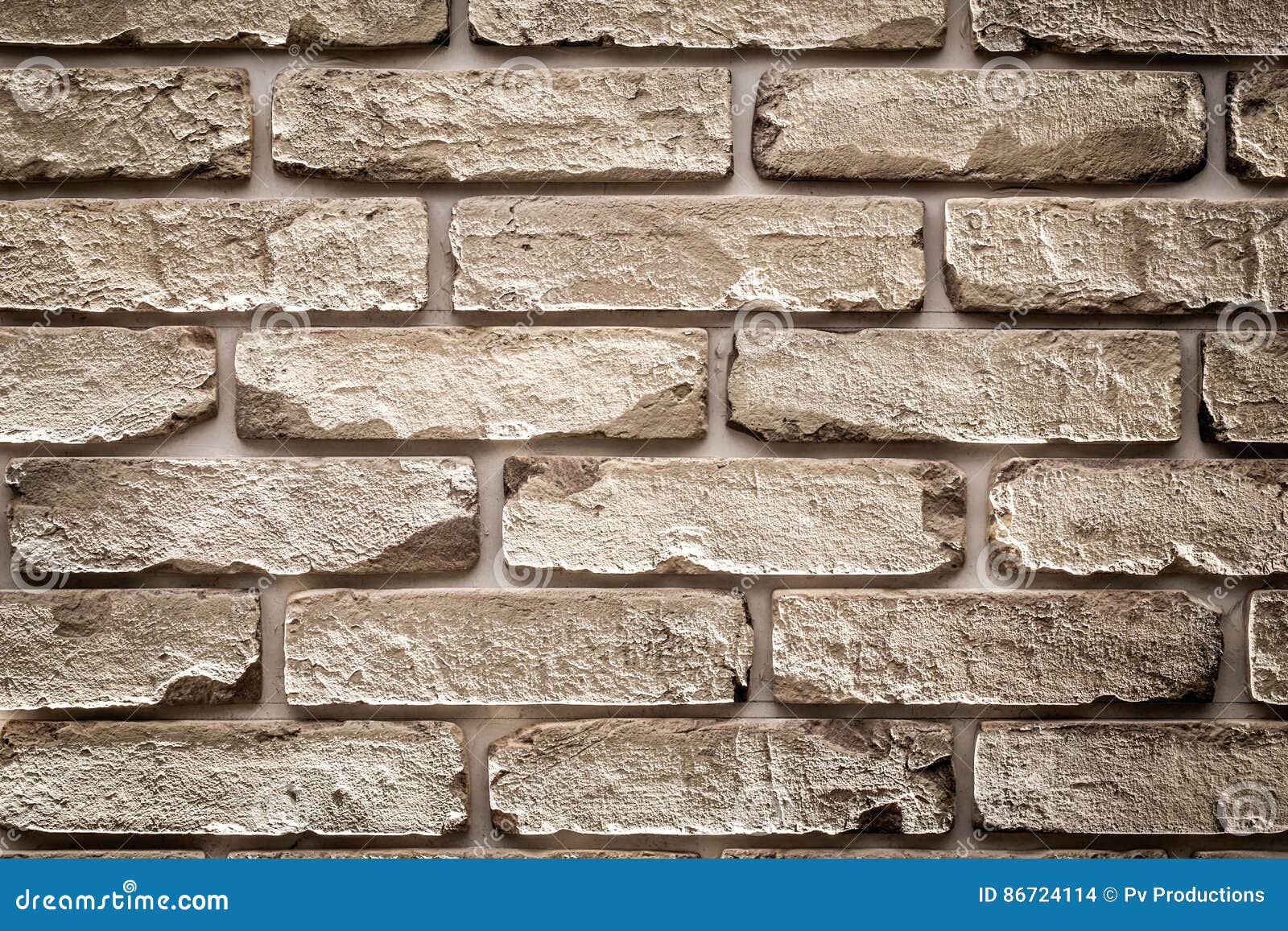Beige brick wall stock photo. Image of built, exterior - 86724114