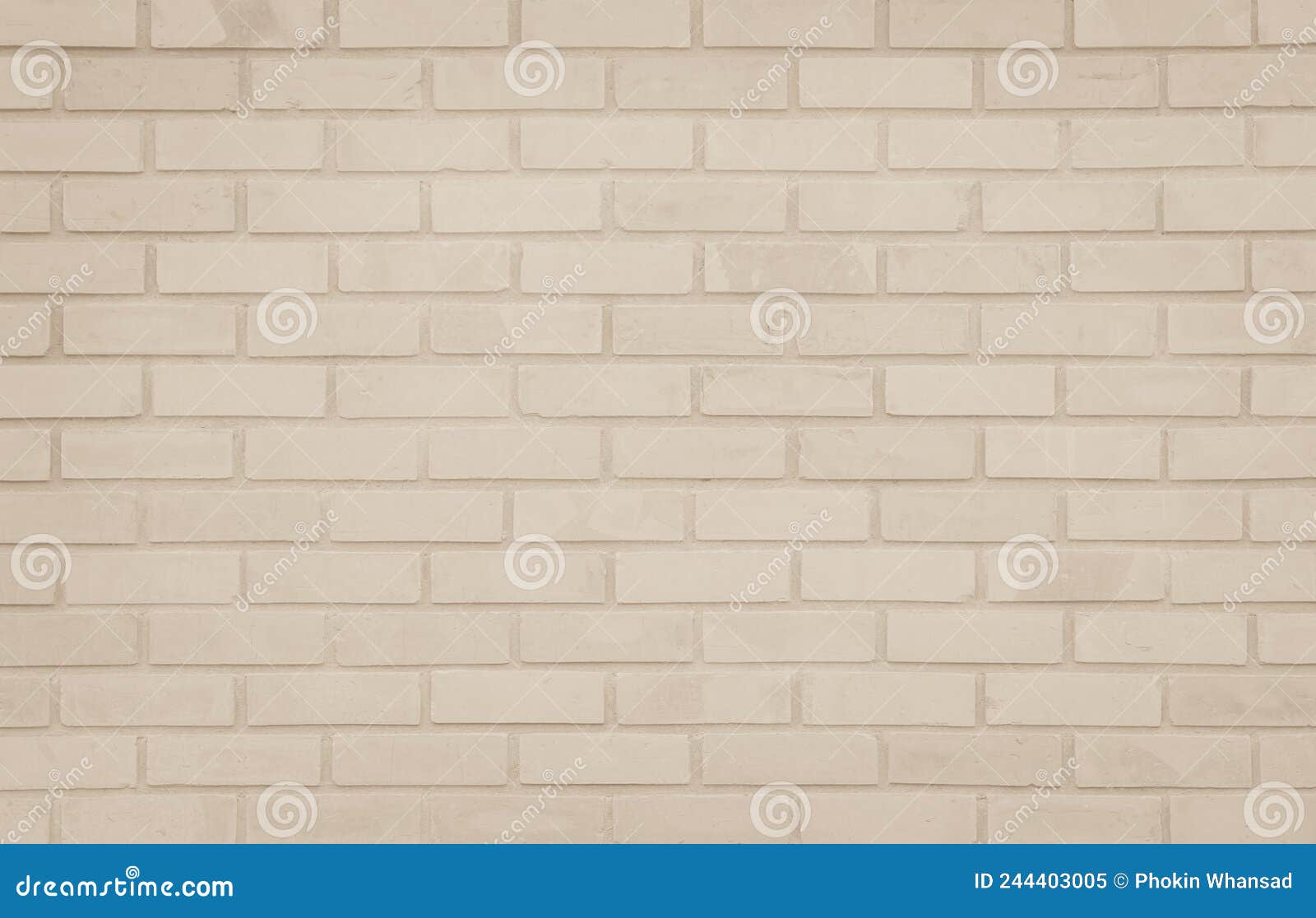 Beige Brick Wall Texture Background. Brickwork and Stonework Flooring ...